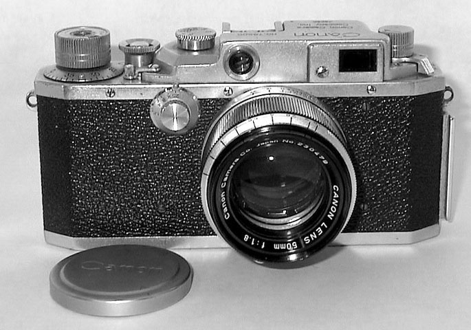 Stereo photos of classic 35mm cameras